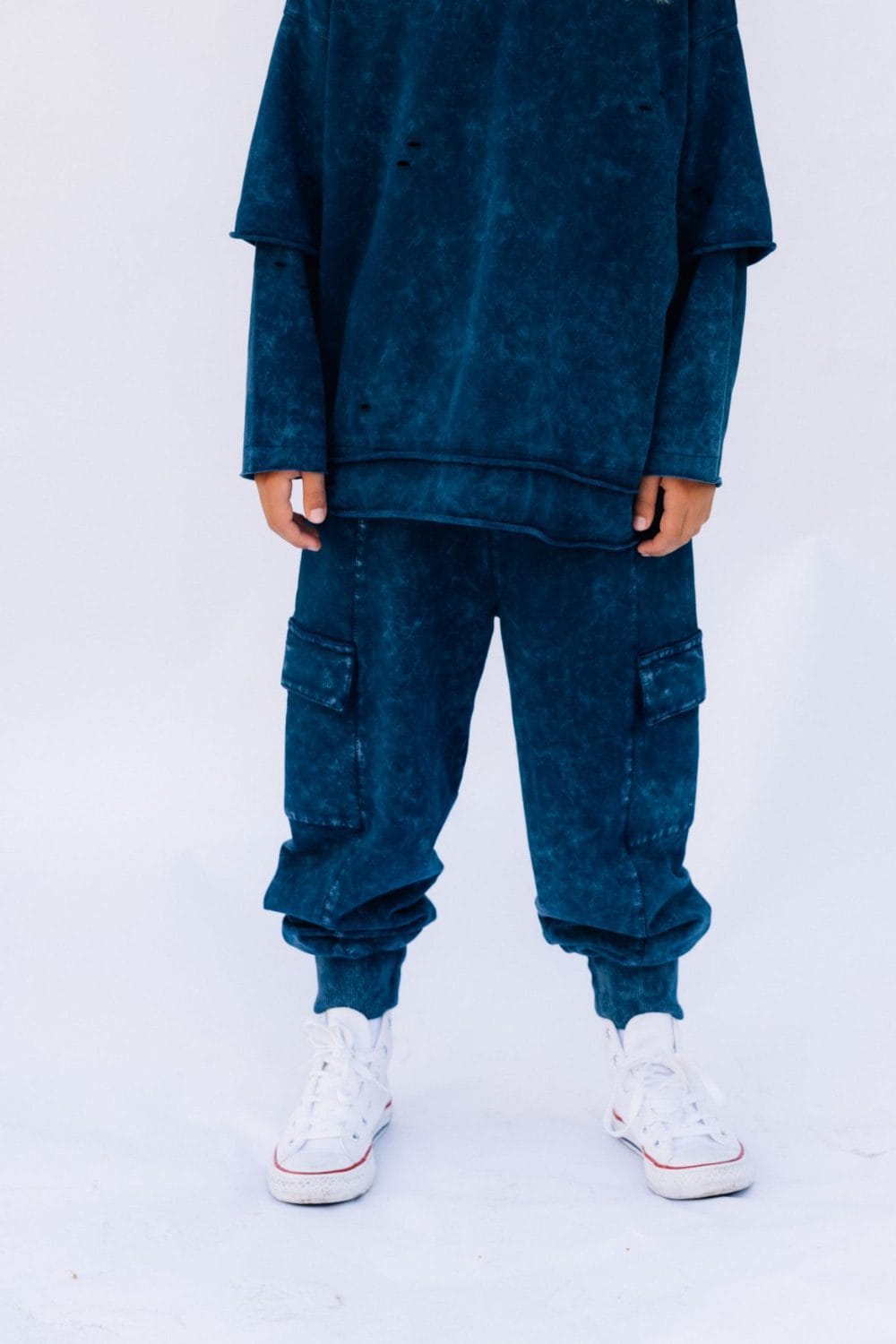 Navy Cargo Pants MiniKid Navy Cargo Pants MiniKid
